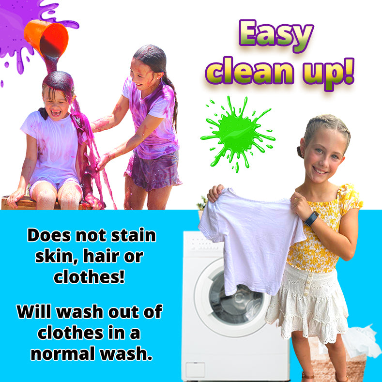 Colour Run Slime: 6 Colours for Epic Slime Fun Runs (240L) – PARTY GOAT