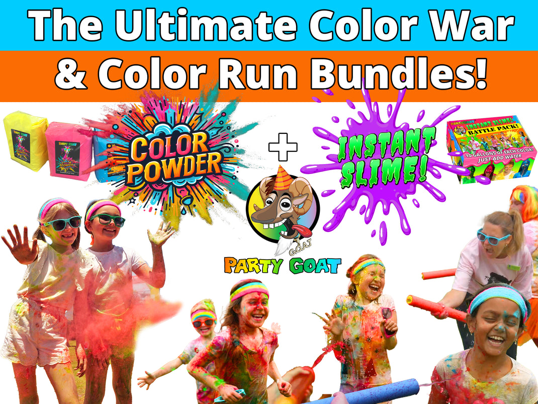 How to do a Slime Colour Run? – PARTY GOAT