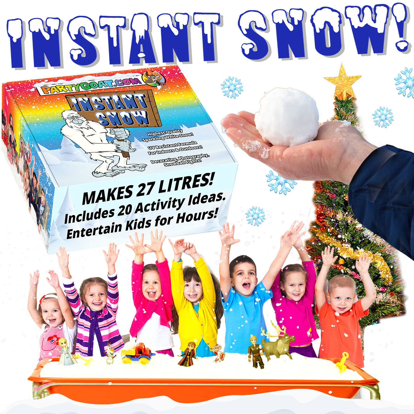 INSTANT SNOW POWDER! – PARTY GOAT