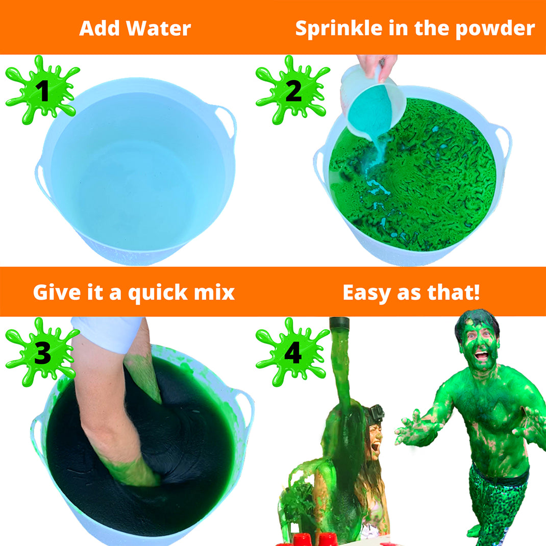 Instant Slime Instructions - How to Mix Instant Slime – PARTY GOAT
